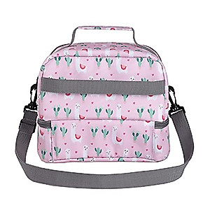 seastig Kids Lunch Box Insulated Lunch Bag Bento Bags for Kids Toddlers Meal Tote Kit for Girls Boys with Adjustable Strap