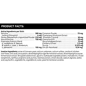 VETRISCIENCE Perio Plus for Dogs, Chicken Liver, 30 Stix - Fresh Breath, Gums and Plaque Control - Crunchy Outside, Soft Inside, Green (090019A.030)