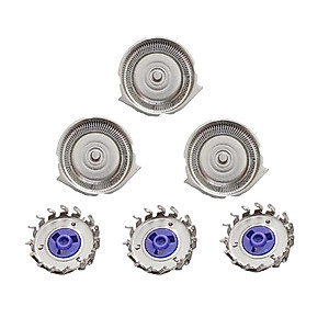 Generic Replacement Heads fit Norelco Philips HQ6 Quadra Action Shavers