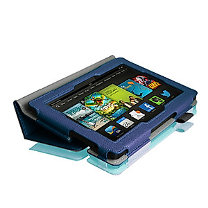 Fintie Folio Case for Kindle Fire HD 7" (2013 Old Model) - Slim Fit Folio Case with Auto Sleep/Wake Feature (Will only fit Amazon Kindle Fire HD 7, Previous Generation - 3rd), Navy