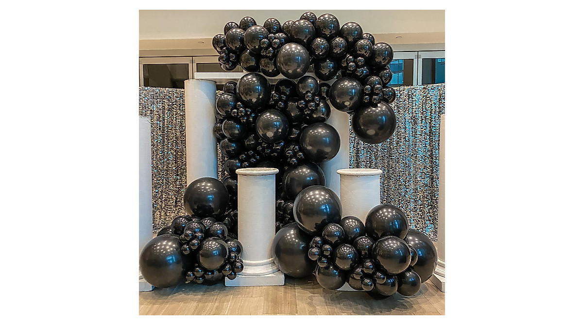66 Black Balloons - Perfect for Any Celebration