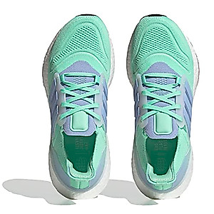 adidas Women's Ultraboost 22 Running Shoe (Pulse Mint/Blue Dawn/Crystal White, us_Footwear_Size_System, Adult, Women, Numeric, Medium, Numeric_7_Point_5)