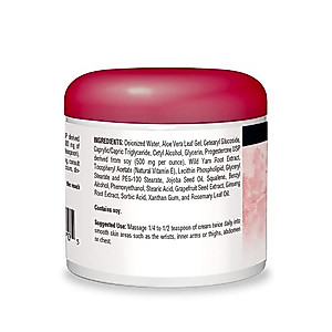 Source Naturals Progesterone Cream - Women's Health Support - High Purity, Paraben Free - 4 Ounce Jar