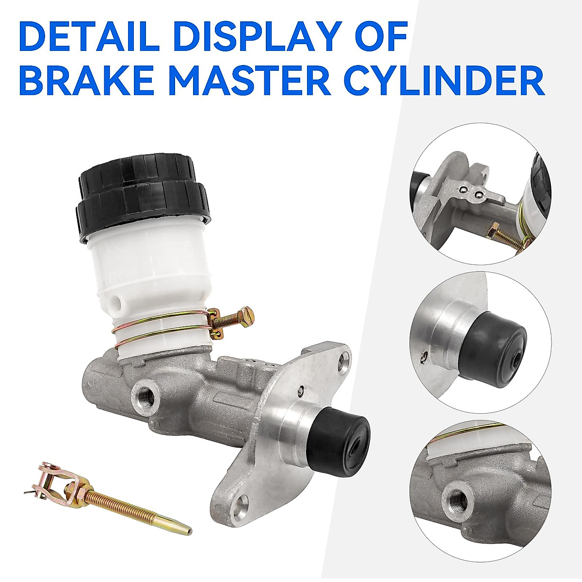M MATI Brake Master Cylinder for Yamaha Rhino 700 Viking 700 Wolverine 700 850 1000 2006-2023 YXR700/YXM700/YXC700/YXE70/YXE85/YXF85/YXE10/YXF10 2PG-2583T-00-00 5B4-2583T-00-00