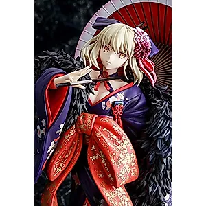 Kadokawa Fate/Stay Night: Heaven's Feel: Saber/Alter (Kimono Version) 1:7 Scale PVC Figure, Multicolor