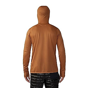 Mountain Hardwear Men's AirMesh Hoody, Copper Clay, Large