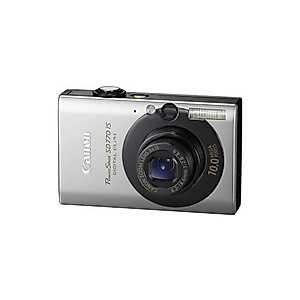 Canon PowerShot SD770IS 10MP Digital Camera with 3x Optical Image Stabilized Zoom (Black)