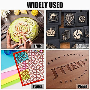 Exacto Knife Craft Knife Hobby Knife 74 Pack with 4 Upgrade Sharp Hobby Knives and 70 Spare Knife Blades, 100 PCS Exacto Knife Blades SK5 Carbon Steel #11 Exacto Blades