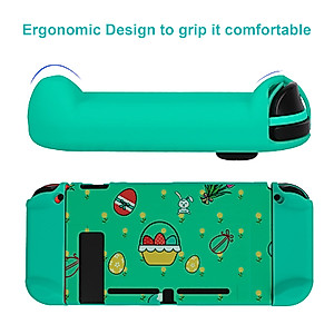 PowerLead Protective Case Cover for Nintendo Switch Console, Soft Slim Case Cover Compatible with Nintendo Switch Console Dockable Protective Case for Nintendo Switch