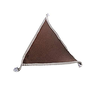 balacoo Bearded Dragon Bed Bearded Dragon Hammock Breathable Mesh Lizard Lounger with Tiny Suction Cups for Geckos, Iguanas,Anoles and Hermit Crabs (2pcs) Bearded Dragon Hammock