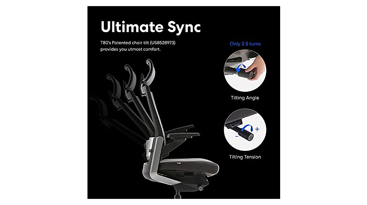 SIDIZ T80 Ergonomic Chair - Maximum Comfort & Customization