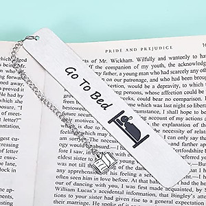 Funny Gifts for Book Lover Readers Double-Sided Bookmark for Women Men Girlfriend Boyfriend Valentines Day Gifts for Son Daughter Kids Teens Girls Boys Friends Birthday Christmas Gifts Decision Maker
