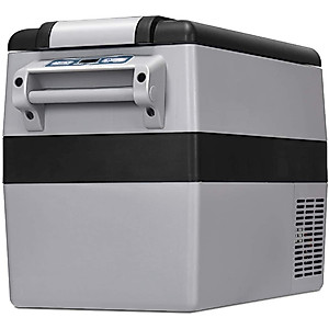 COSTWAY Car Refrigerator, 44 Quart Compressor Cooler and Freezer, -4°F to 50°F, Portable and Compact Vehicle Car Fridge, For Car, Home, Camping, Traveling