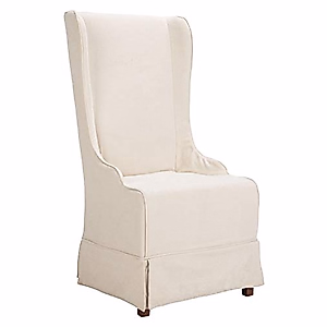 Safavieh Mercer Collection Stella Slip Cover for Side Chair, Ivory