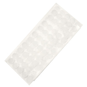 Stikkiworks 02100 StikkiDOTS Colorless Non-Damaging Non-Toxic Reusable Adhesive Ruler (Pack of 100)