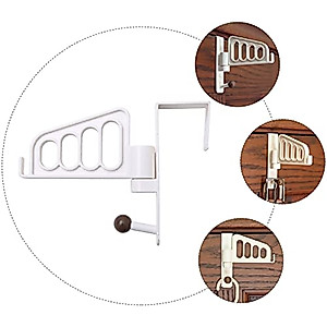 Alipis Towel Hooks Keys Valet Household Bathroom Coat Bags Room Bedroom Metal Hats Cloth Door Over Scarves Towels The Robe Rack Entryway Bath Hanging Robes Cabinet Drying Clo Towel Hook