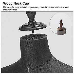 LXLA Rolling Male Mannequin with Wheels Base, Shoe & Pants Rack, Clothing Store Display Manikin Half-Body Adjustable Height, Tailor's Dummy for Cloakroom ( Color : Silver Base Stand )