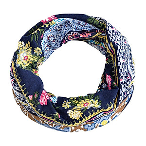 Qunson 2 Pack Women's Printed Baggy Slouchy Beanie Chemo Hat Cap