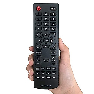 New Replacement Insignia Remote NS-RC4NA-14 for Insignia TV NS-46D400NA14 NS-50D400NA14 NS-39L400NA14 NS-39D40SNA14 NS-32D201NA14 NS-46D40SNA14 - Pre-Programmed