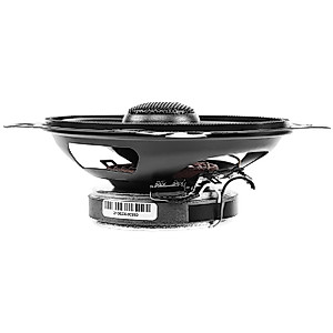 NVX® NSP46 4x6 Car Speakers, 300W Max, 100W RMS, 2-Way Coaxial w/Silk Dome Tweeters & Built-in X-Overs, Easy to Install in Cars/Trucks/Doors (Pair)