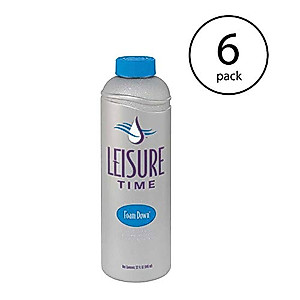 Leisure Time Spa Support Concentrated 32 Ounce Foam Down Suppressant (6 Pack)