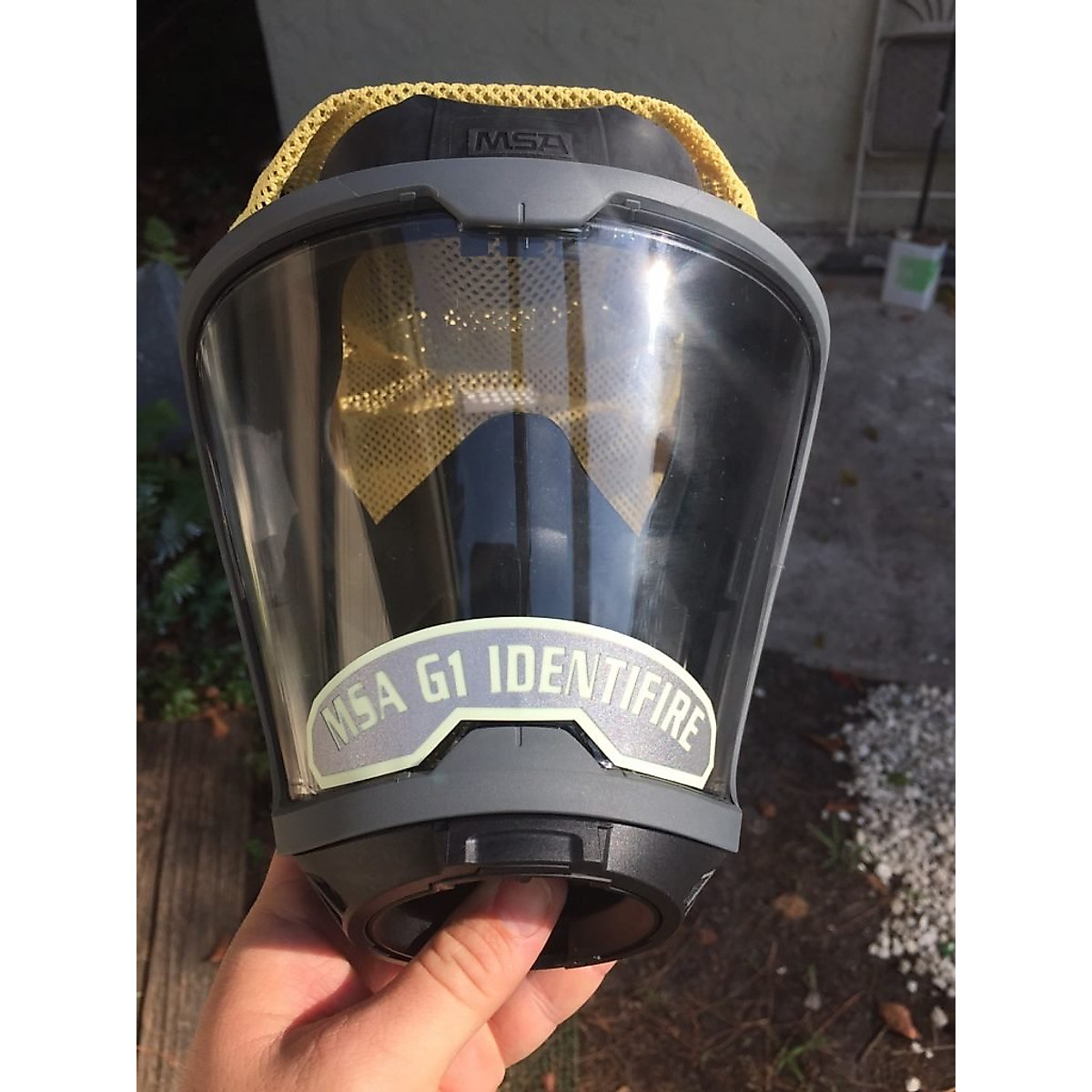 IdentiFire™ Facepiece Nameplate for MSA G1