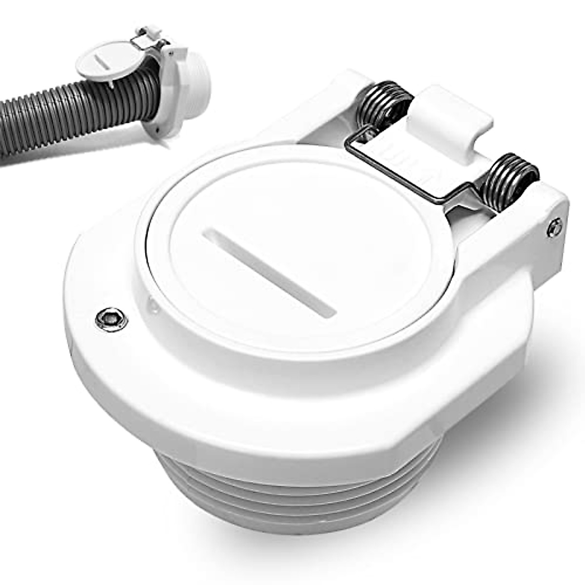 Atigrado Free Rotating Vacuum Vac Lock Safety Wall Accessories, Replacement for Hayward w400bwhp, Pentair gw9530, Zodiac SPA Suction Pool Cleaners