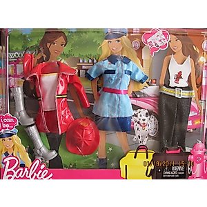 Barbie I Can Be Career Fashions: Fireman & Police Officer Outfits & Accessories (2010)