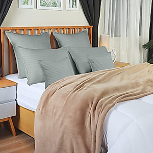 Utopia Bedding Bed Pillows for Sleeping King Size (Light Grey), Set of 2, Cooling Hotel Quality, for Back, Stomach or Side Sleepers