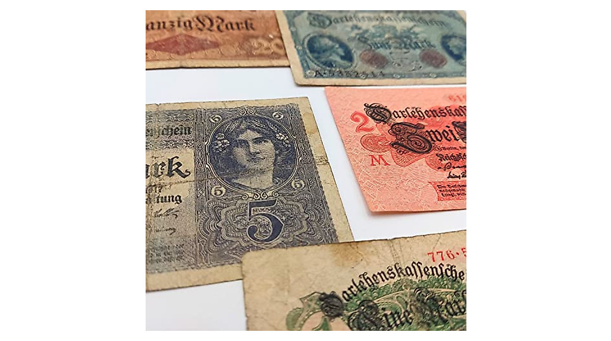 WWI German Empire Banknotes Collection - Authentic & Certified