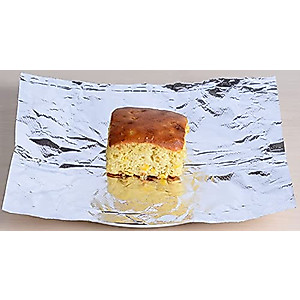 Daxwell Aluminum Foil Sheets, Interfolded, 9" x 10.75", J10002315 (Case of 3,000; 6 Boxes of 500),Silver