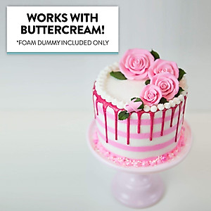Global Sugar Art Cake Dummy Round, 6 x 6 Inches