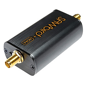 NooElec SAWbird+ NOAA - Premium Saw Filter & Cascaded Ultra-Low Noise LNA Module for NOAA Applications. 137MHz Center Frequency
