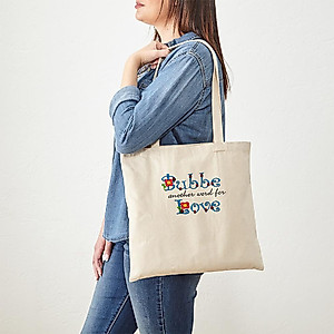 CafePress Bubbe Another Word LOVE Tote Bag Canvas Tote Shopping Bag