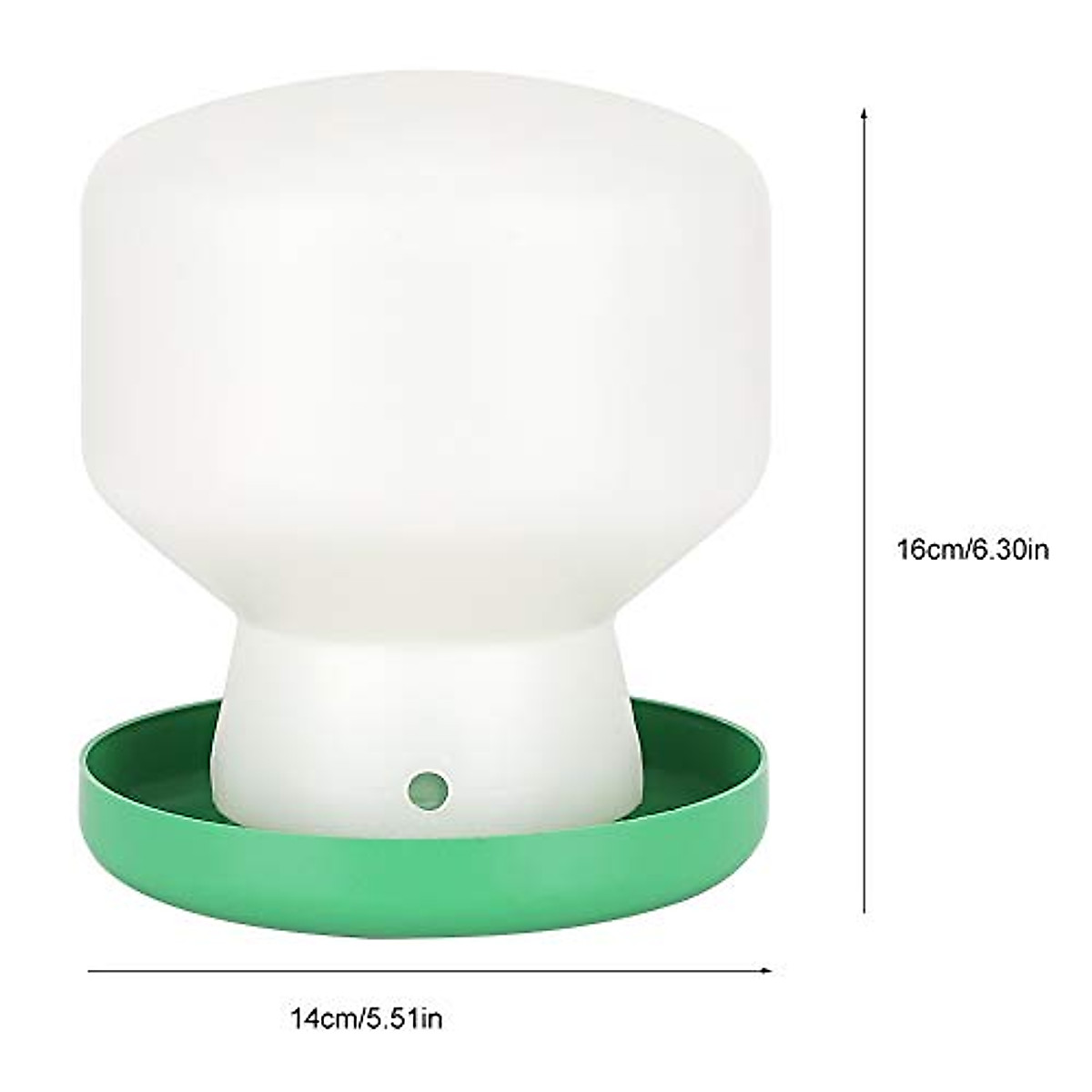 Bird Waterer Automatic Gravity Bird Water Dispenser Parrot Barrel Automatic Drinking Fountain for Pigeons Parrots Cage