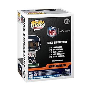 Funko POP! NFL: Legends - Mike Singletary - (Bears) - Collectable Vinyl Figure - Gift Idea - Official Merchandise - for Kids & Adults - Sports Fans - Model Figure for Collectors and Display