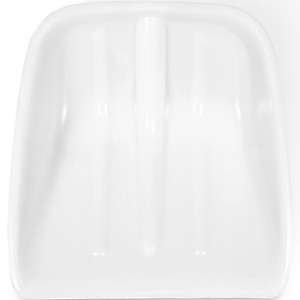 LUOZZY 2pcs Plastic Shovel Head Replacement Snow Shovel Grain Shovel Poultry Feed Shovel for Industry - Large