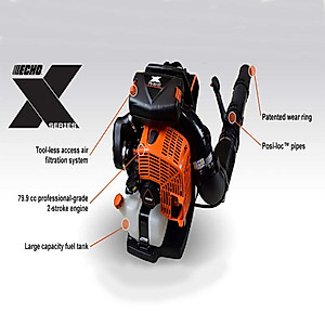 Echo X Series Back Pack Blower With Tube Throttle 79.9Cc