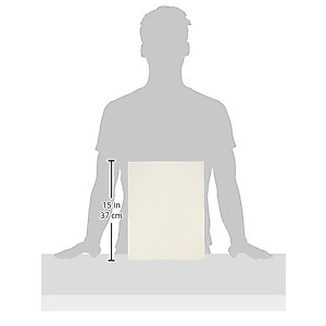 School Smart Poster Board, 11 x 14 Inches, White, Pack of 25 - 1371698