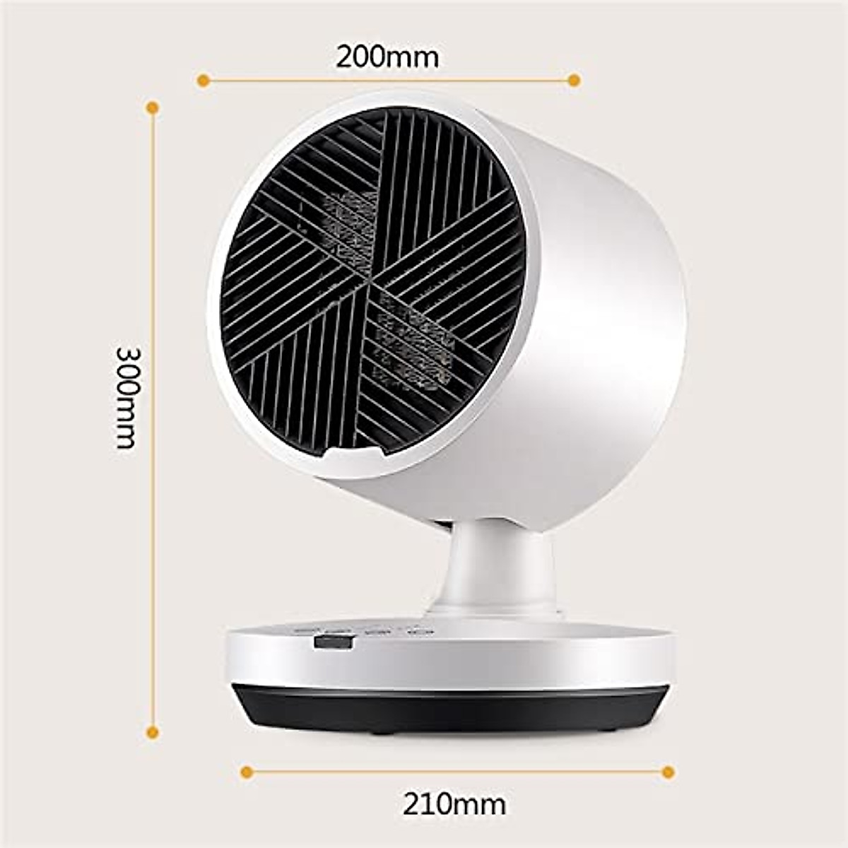 Outdoor Garden Heater Ceramic Space Heater, 1500W Oscillating Electric Heater with Adjustable Thermostat Remote, 7h-Timer, Tip-Over and Overheat Protection Patio Heater