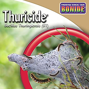 Bonide Thuricide BT Concentrate, 16 oz Ready-to-Mix Solution for Caterpillar, Worm and Moth Control in Home Garden