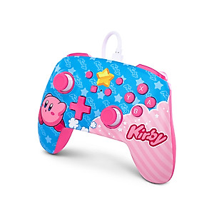 PowerA Enhanced Wired Controller for Nintendo Switch - Kirby