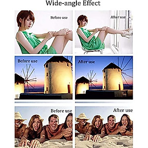 3 in 1 Cell Phone Camera Lens Kit Wide Angle Macro Fisheye Lens Universal for Smart Phones iPhone Samsung Android