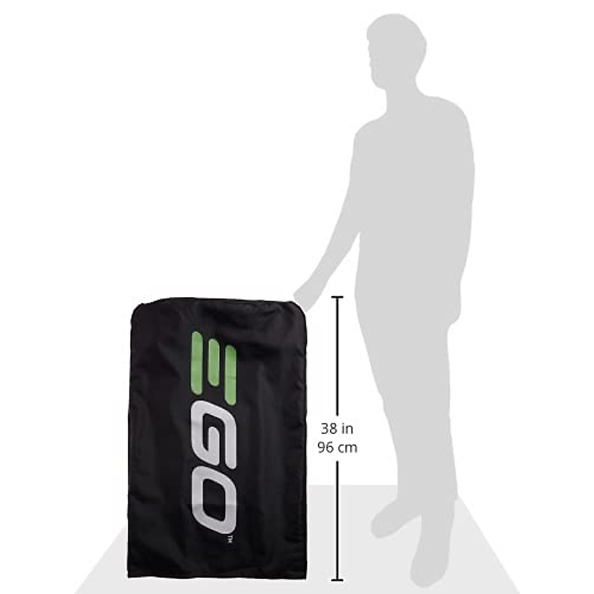EGO Power+ CM001 Cover for Walk-Behind Mower Durable Fabric to Protect Against Dust, Dirt and Debris , Black