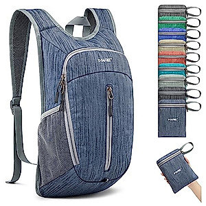 G4Free 10L Hiking Backpack Small Travel Hiking Daypack Lightweight Packable Backpack Casual Foldable Shoulder Bag