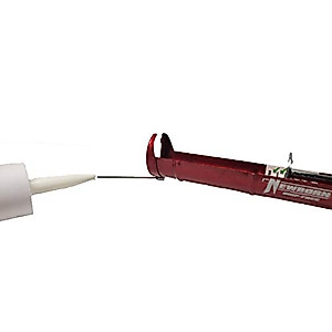 Newborn 930-GTD Drip-Free Smooth Hex Rod Cradle Caulking Gun with Gator Trigger Comfort Grip, 1/10 Gallon Cartridge, 10:1 Thrust Ratio