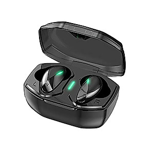 BANAAO Digital Touch-Control Wireless Bluetooth Earphones -Built-in Mic in Ear Light-Weight Wireless Earbuds with Charging Case - Immersive Premium Sound Headset for Sport Clear Calls