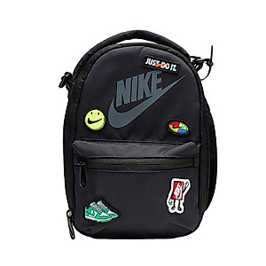 Nike Patch Insulated Lunch Bag – Black – One Size, 9A3089-023