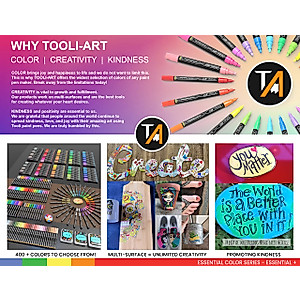 Acrylic Paint Markers Paint Pens Assorted Vibrant Markers for Rock Painting, Canvas, Glass, Mugs, Wood, Ceramic, Fabric, Metal, Ceramics. Non Toxic, Quick Dry, Multi-Surface, Lightfast (EXTRA FINE)