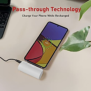 iWALK LinkPod 3 USB C Power Bank, 3350mAh Ultra-Compact Small Portable Charger Compatible with Samsung Galaxy Z Flip4 S23 S22, Nintendo Switch, Google Pixel, Oculus Quest